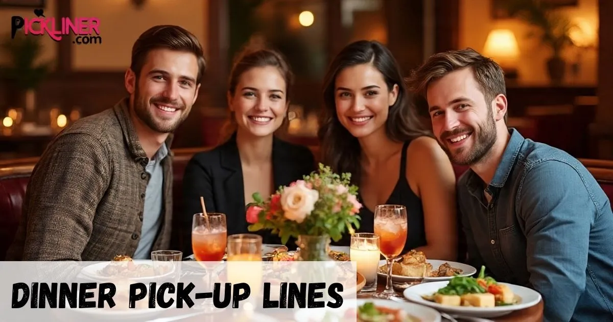 475+Best Dinner Pickup Lines to Impress Anyone(pickliner)2026